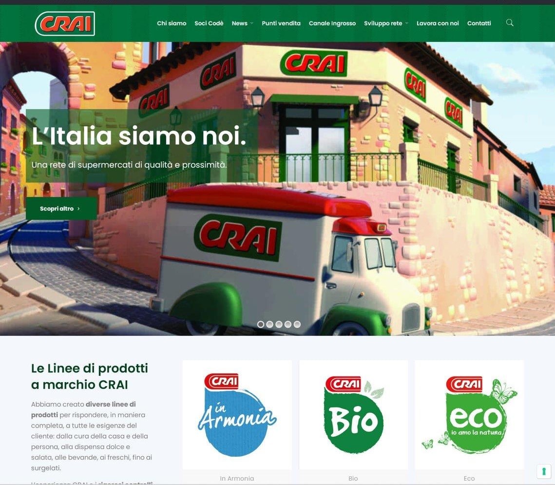 Invenia realizza il nuovo portale di Codè Crai Ovest