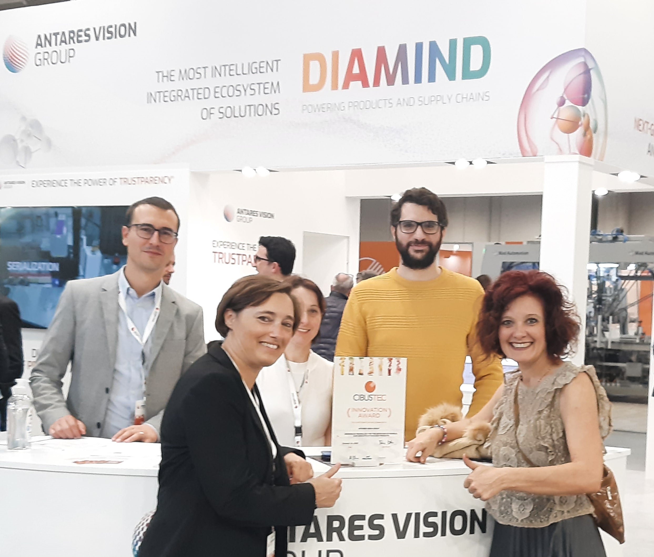 Antares Vision Group premiata a Cibus Tec per la...